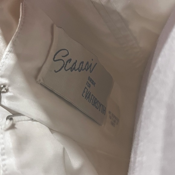 Scassi | Dresses | Vintage 995 Scassi By Eva Forsyth Wedding Gown One ...